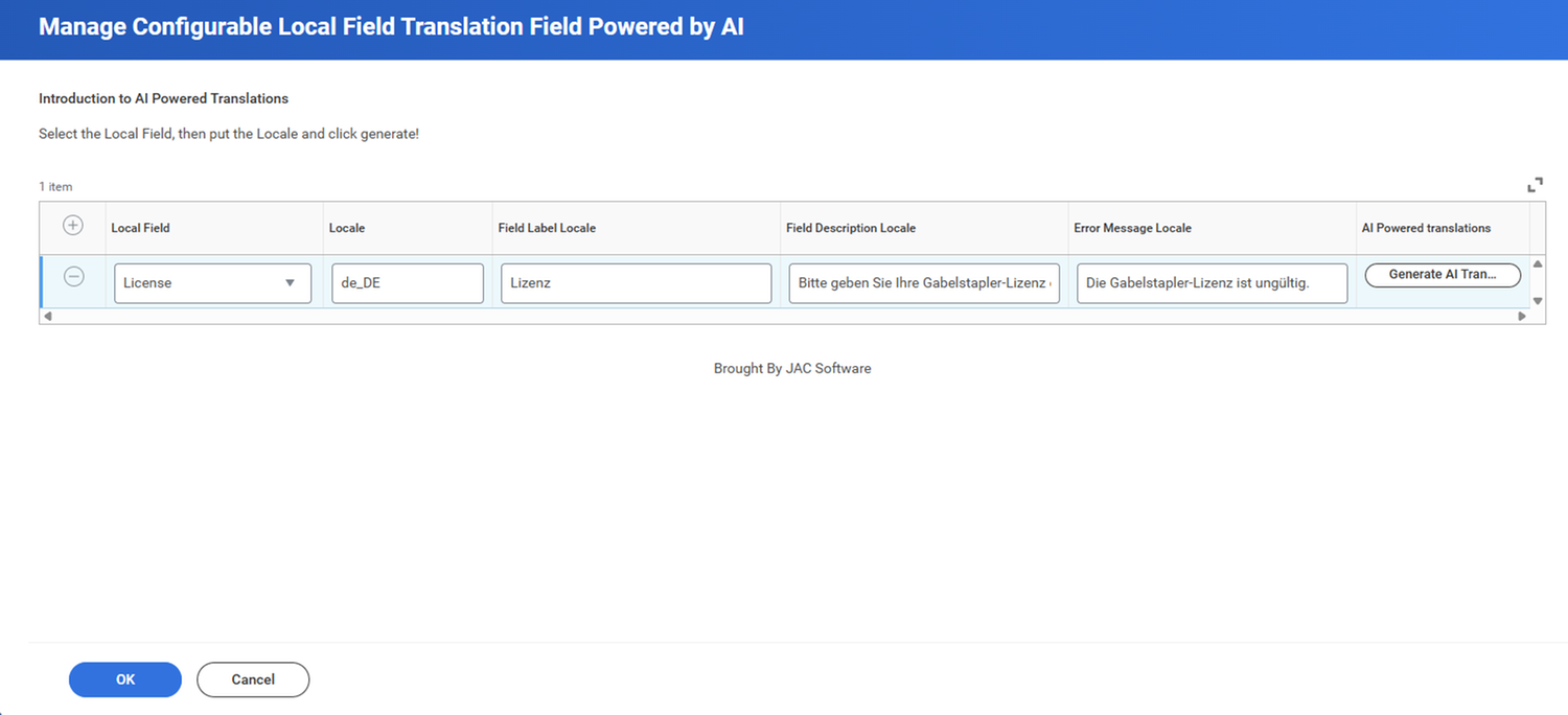 Configurable Local Fields | Workday Marketplace