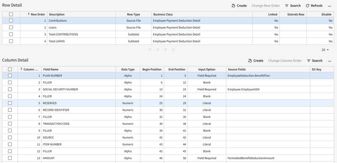 Fidelity 403b File Create Utility Setups | Infor Marketplace