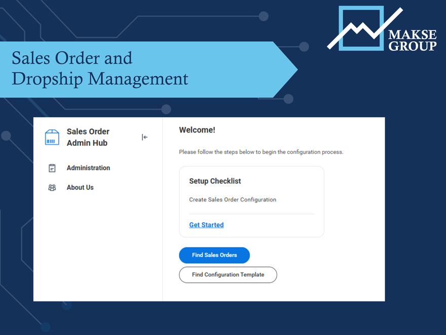 Sales Order and Dropship Management | Workday Marketplace