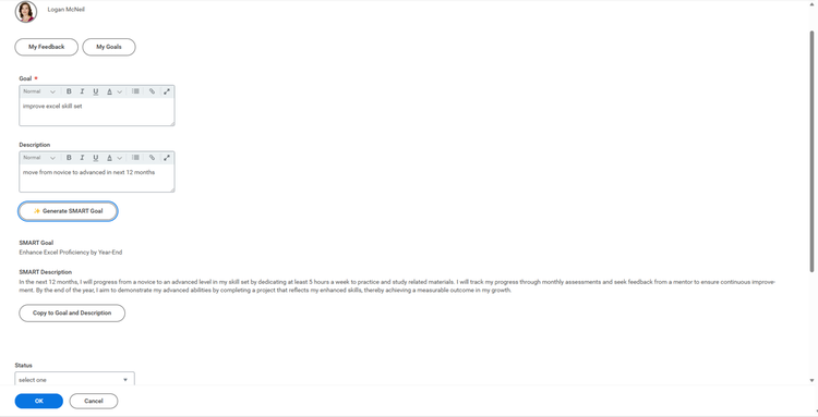 SMART Goals AI Assistant | Workday Marketplace