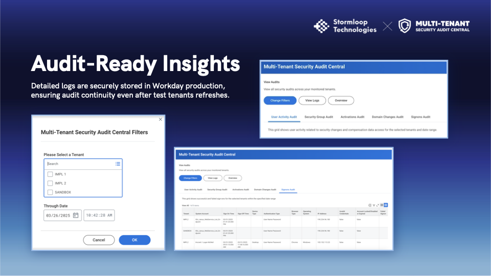Multi-Tenant Security Audit Central | Workday Marketplace