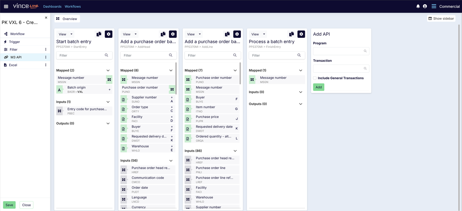 Excel Add-In for Infor M3 | Infor Marketplace