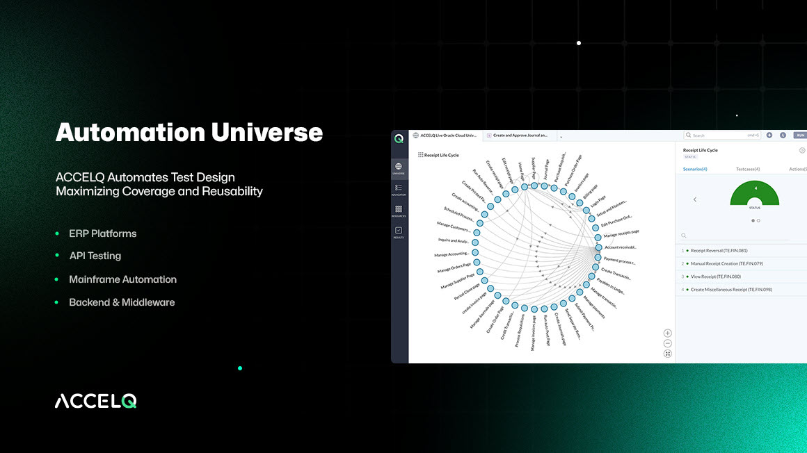 ACCELQ Codeless AI Test Automation | Coupa App Marketplace