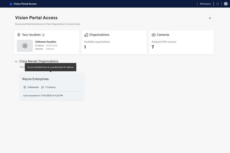 Vision Portal Access by BOUNDLESS | Cisco Networking App Marketplace