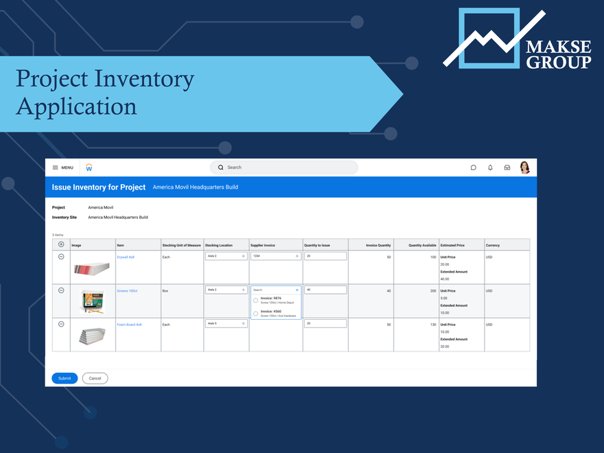 Project Inventory | Workday Marketplace