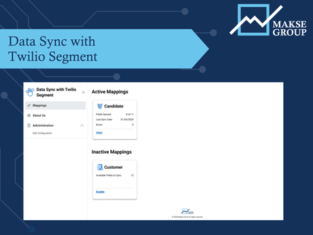 Data Sync with Twilio Segment | Workday Marketplace