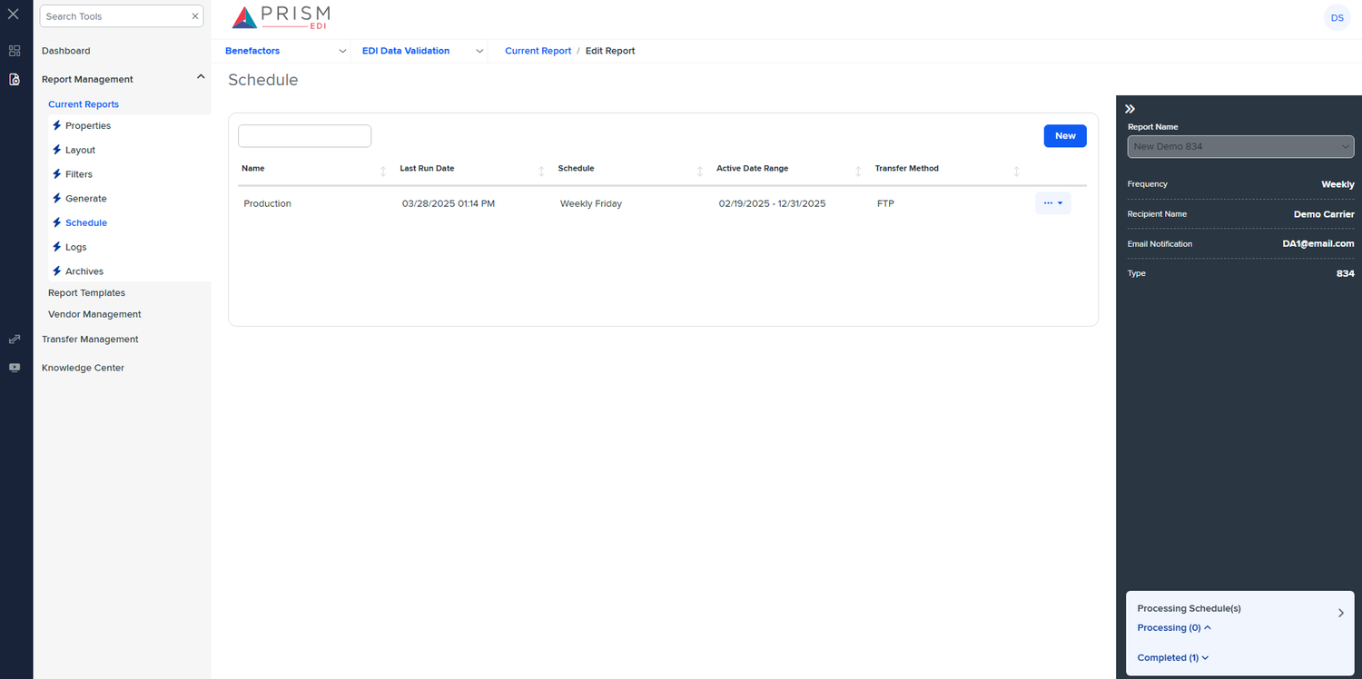 PrismHR HCM EDI | PrismHR