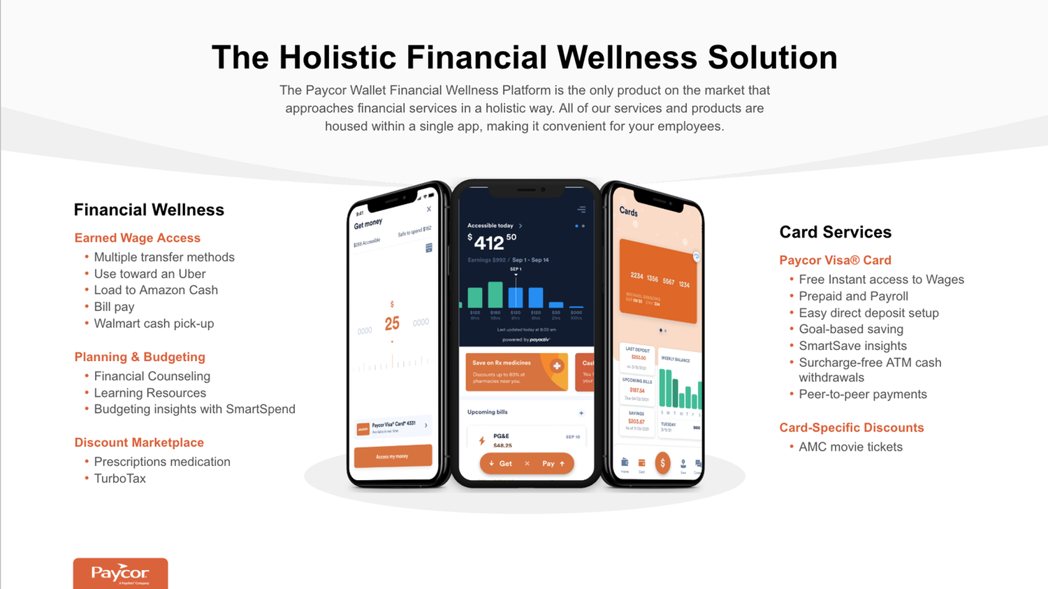 Paycor Wallet | Paycor's Marketplace