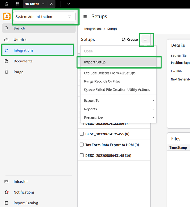 HR Talent - FCU Template for Optum Rx Outbound File | Infor Marketplace