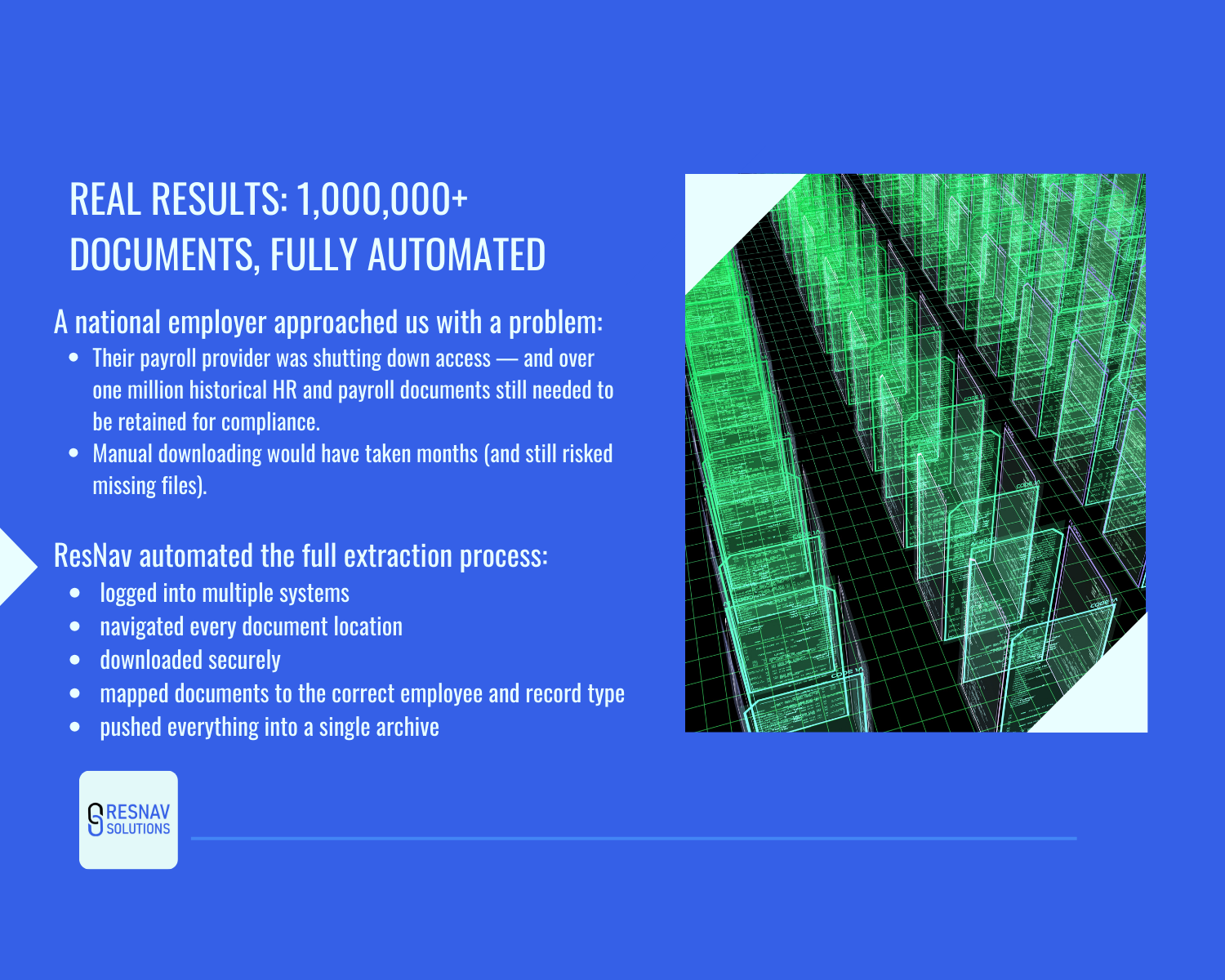 History Link by ResNav - Archive Solutions | Paychex Marketplace