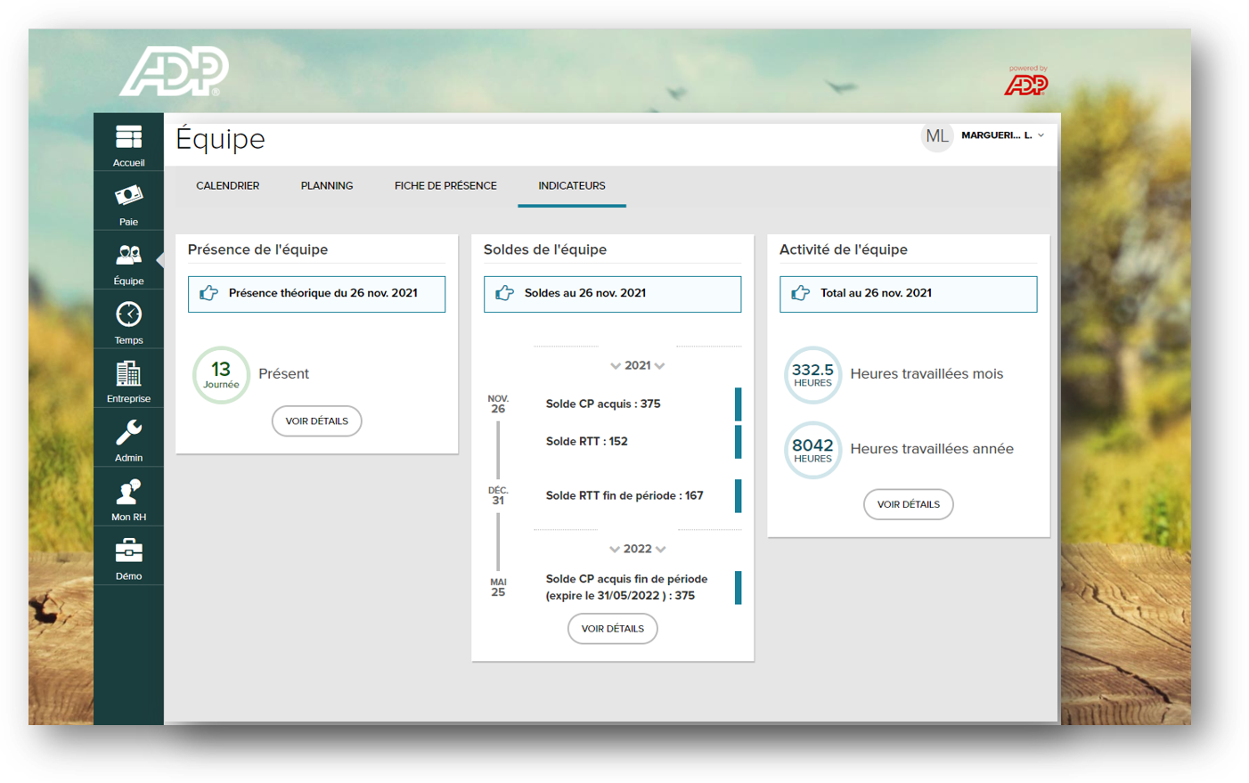 ADP Time Connect | ADP France Marketplace