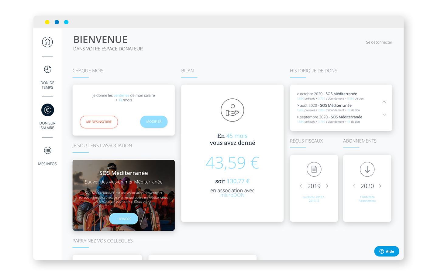 microDON pour ADP Link® | ADP France Marketplace